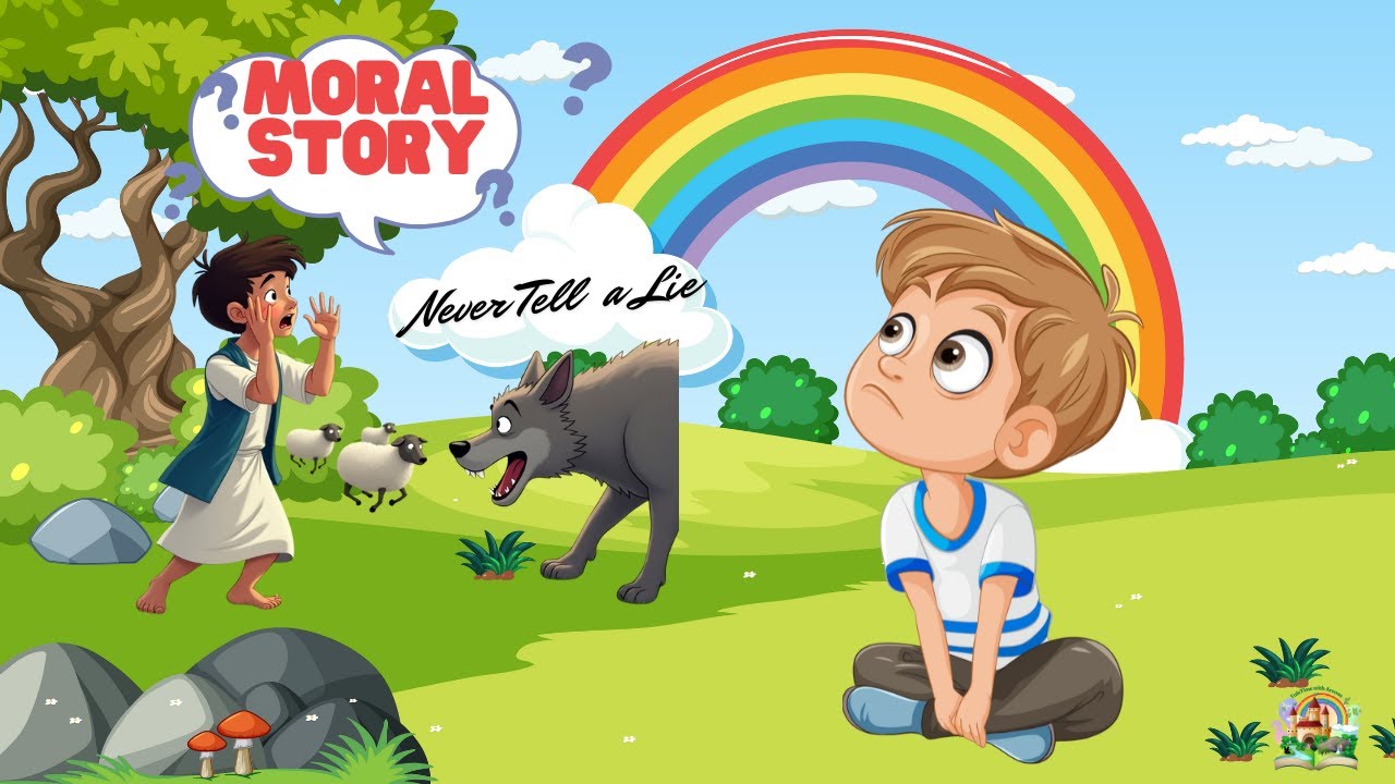 Once a Liar Always a Liar | Moral Story for Kids in English | Animated ...