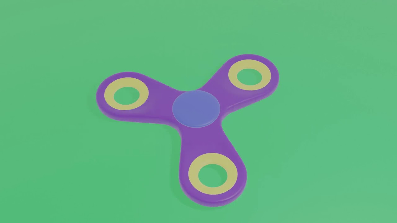 Fidget Spinner Animation - YouTube