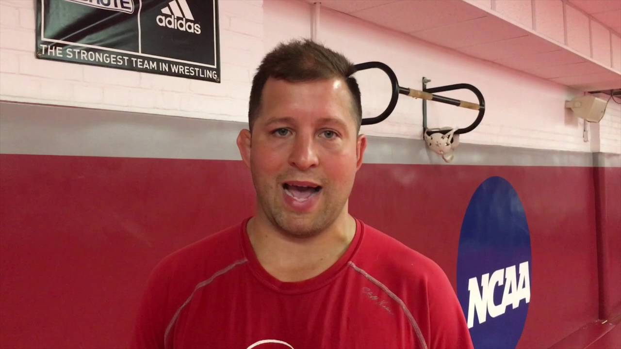 Lock Haven wrestling coach Scott Moore on Chance Marsteller - YouTube