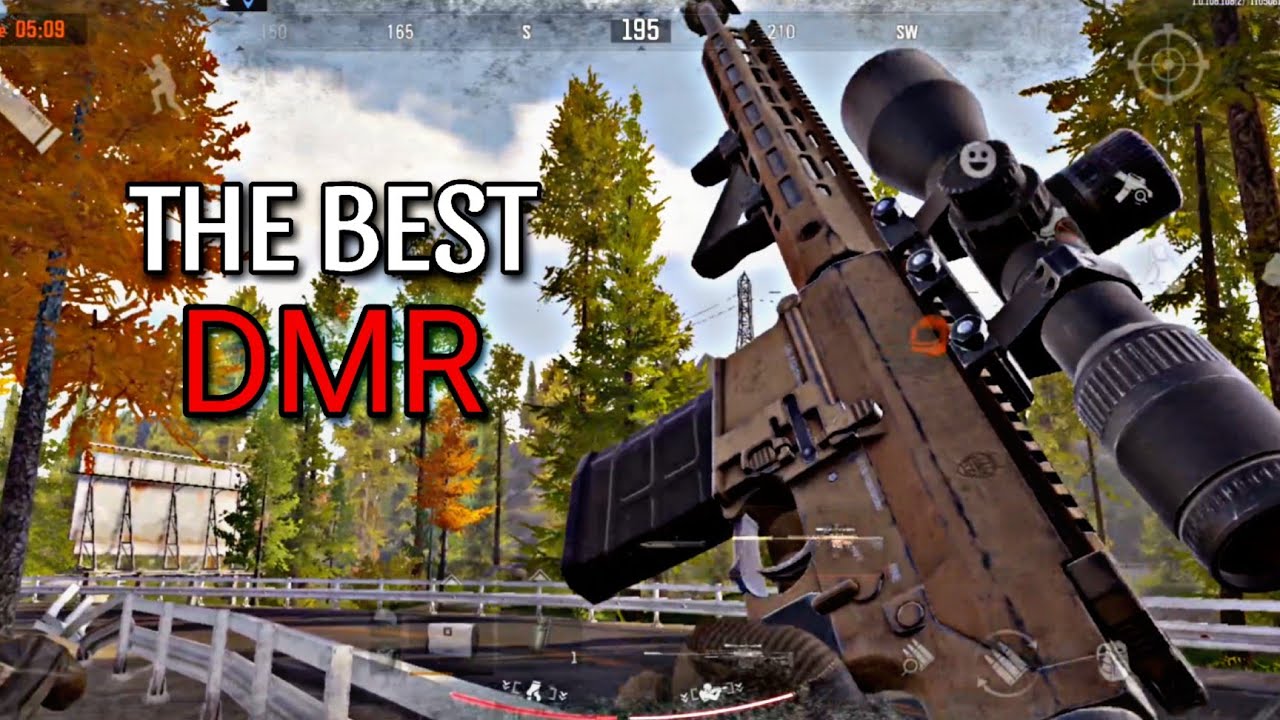 Using The Best DMR "m110" in valley lockdown zone | Arena Breakout ...