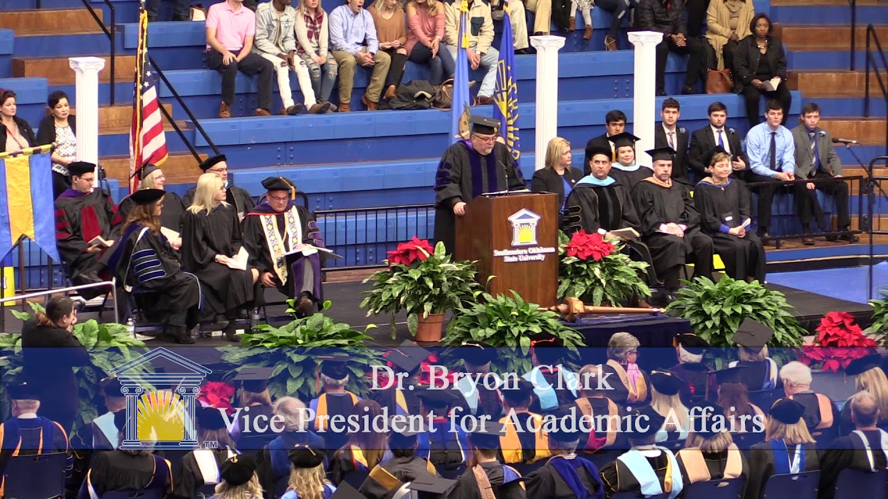 Southeastern Oklahoma State University 2018 Fall Commencement Morning ...