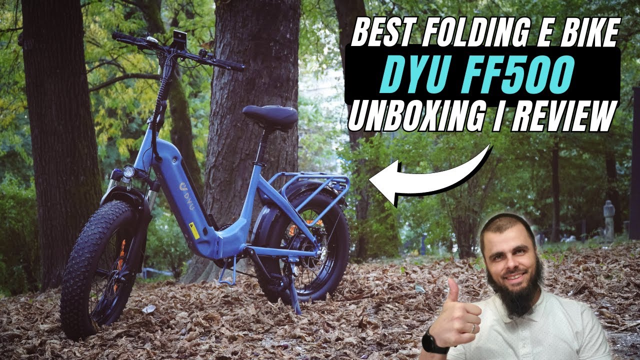 Best foldable E Bike 2023? DYU FF500 Unboxing I Review I Battery Range ...