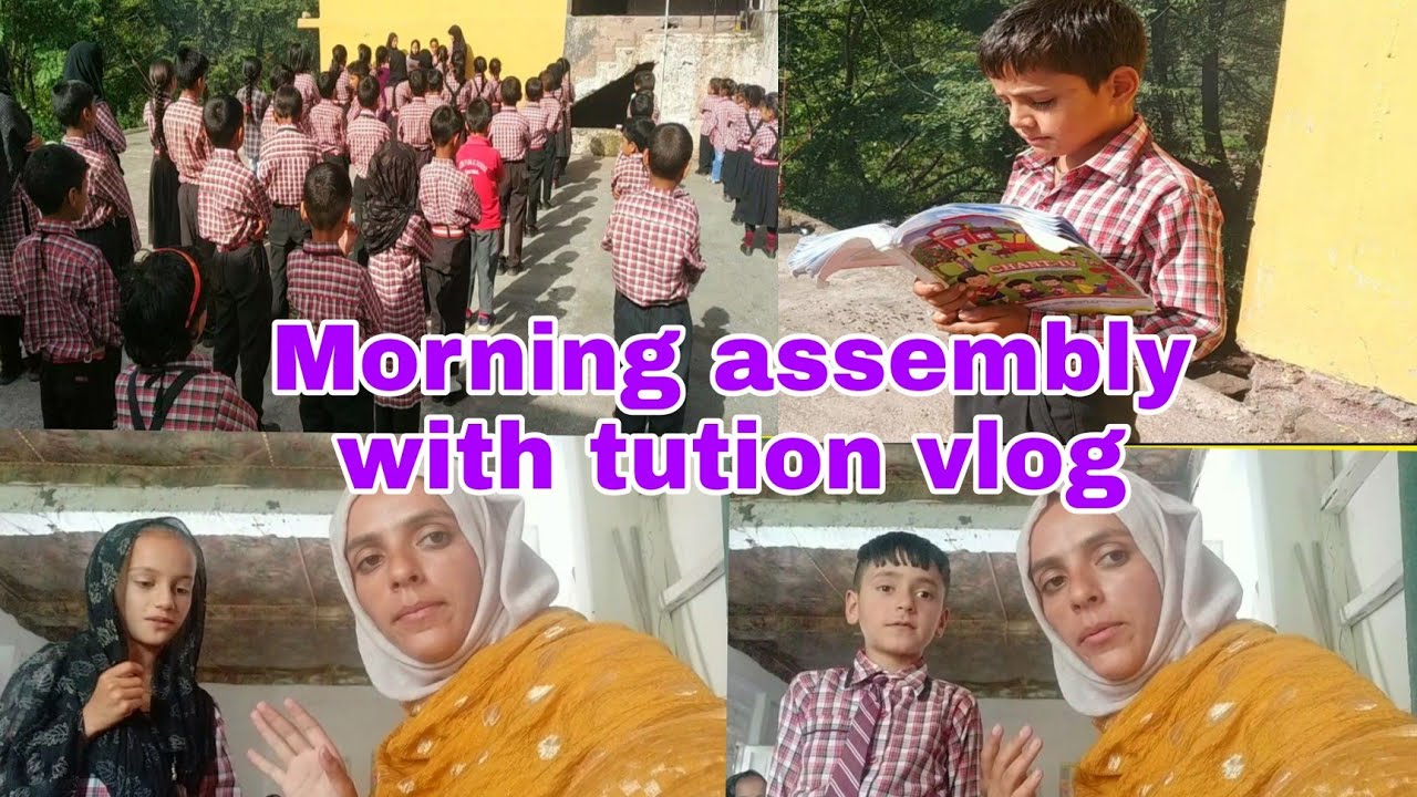 Tution Teacher Part 6 Tution Vlog Daily Tution Vlog Morning Assembly Youtube