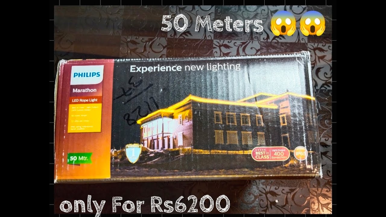 Philips Marathon LED Rope Light - YouTube