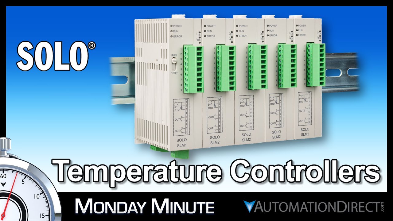 Solo Modular Temperature Controller from AutomationDirect - YouTube
