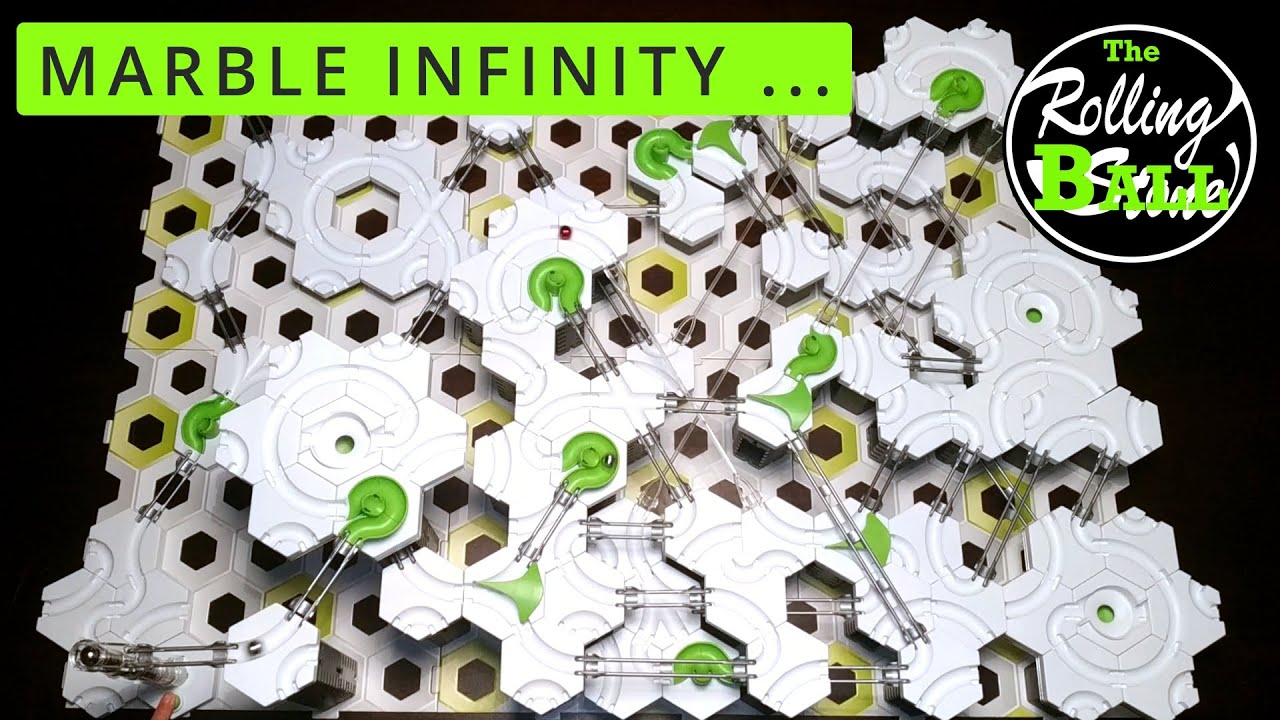 Satisfying & Easing Infinity Marble Run (Mesmerizing Gravitrax Lifter ...