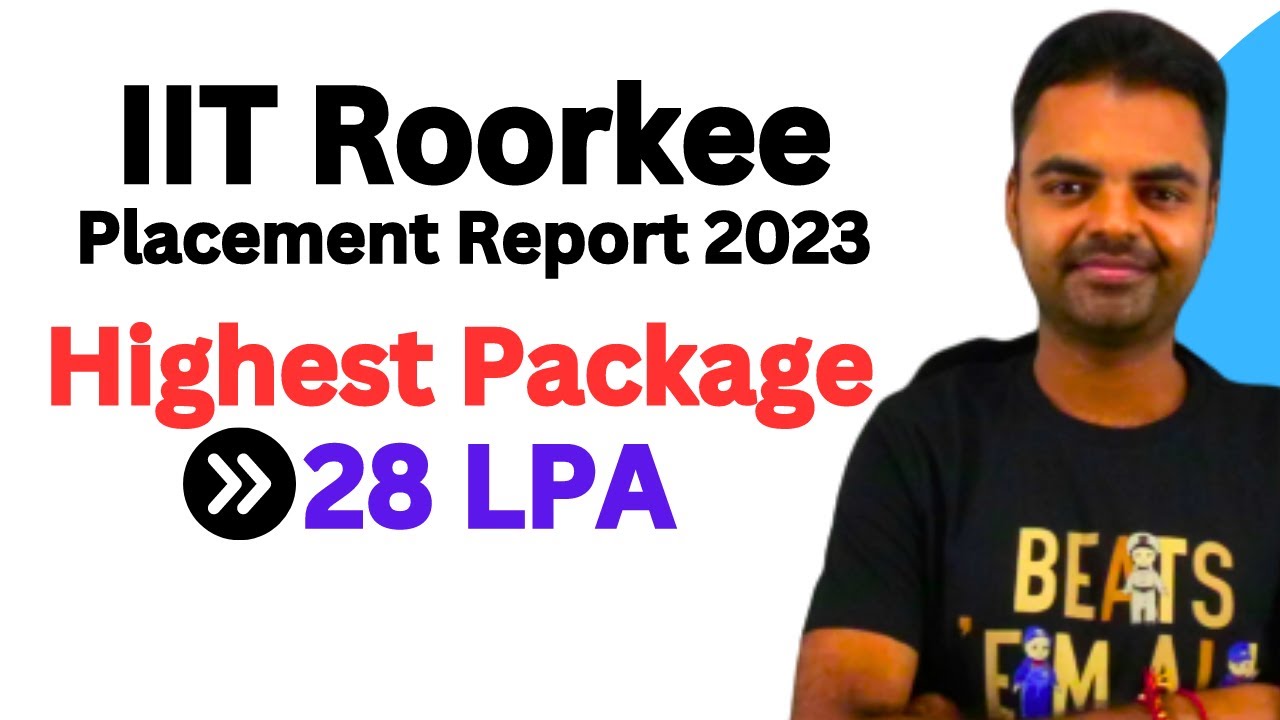 IIT Roorkee MBA Placements Report 2023 Highest Package, Average Package ...