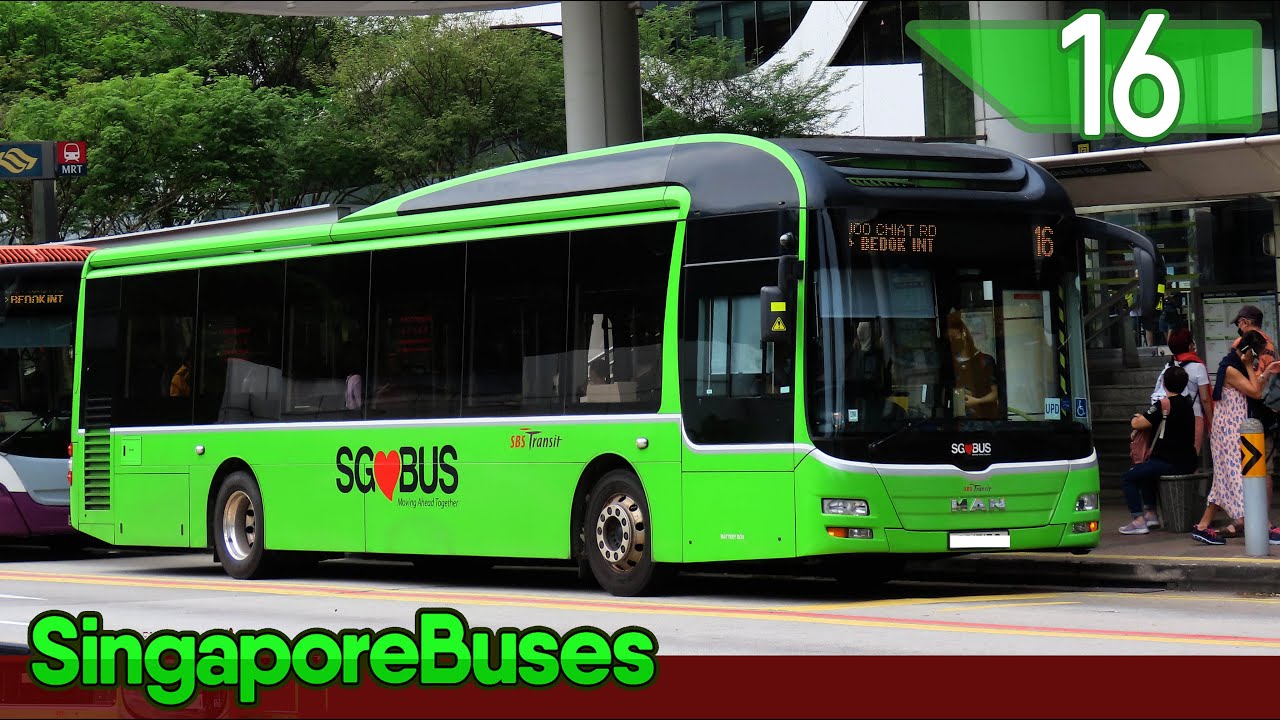 [SBS Transit] SG1705G @ 16 | MAN NL323F (A22) - Euro 5 Gemilang (Voith ...