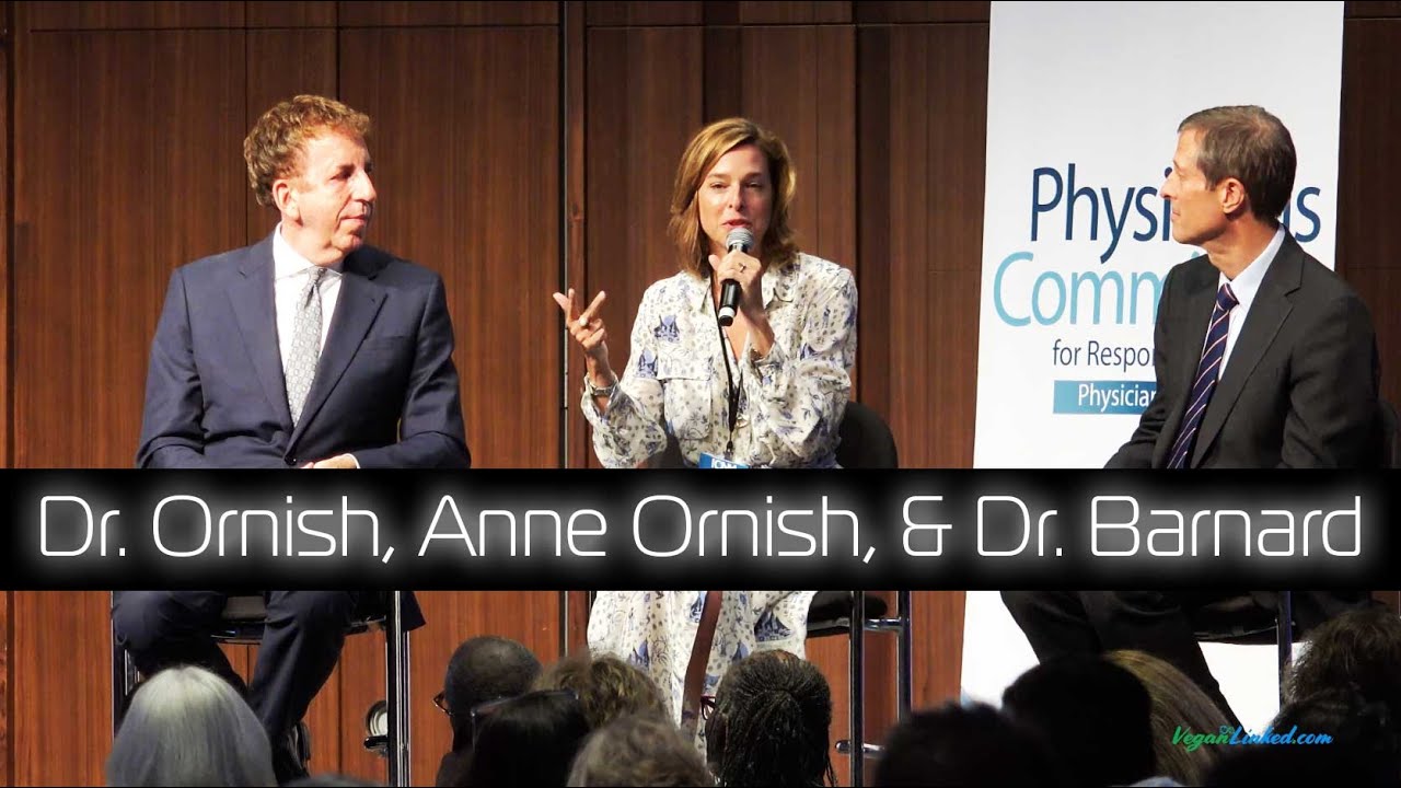 Dr Neal Barnard, Dr Ornish, and Anne Ornish: "Eat Well, Move More ...
