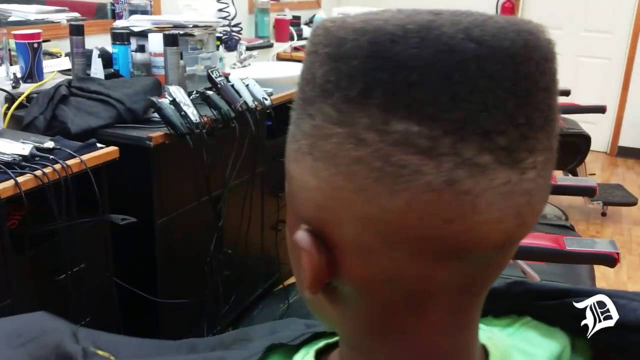 David D'Sharp - Kid's Bald High Top Fade - YouTube