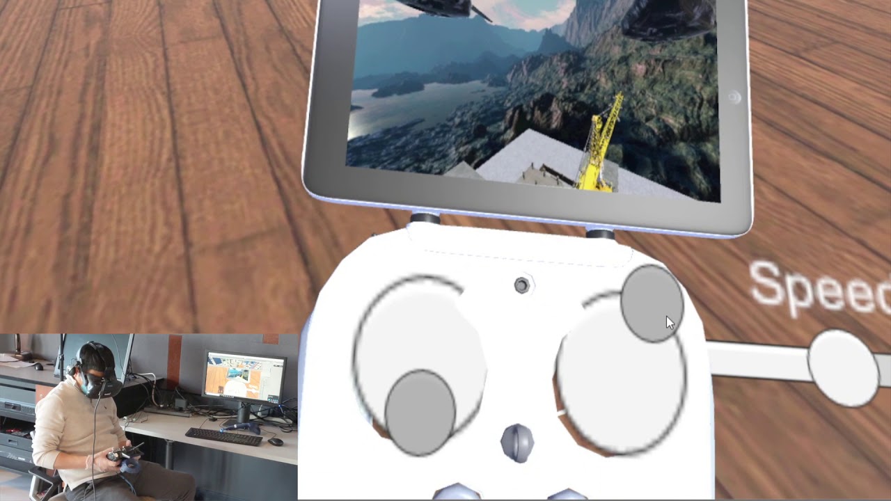 VR Drone for training - YouTube