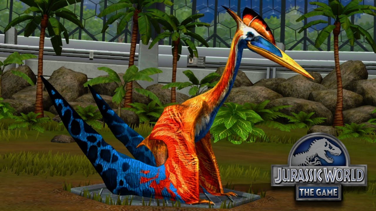 Unlock New Pterosaur, Alanqa Max Level 40 - Jurassic World The Game ...