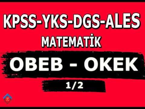 4. Ünite EBOB – EKOK (OBEB – OKEK) 1. VİDEO #kpss #yks #tyt #ales #dgs