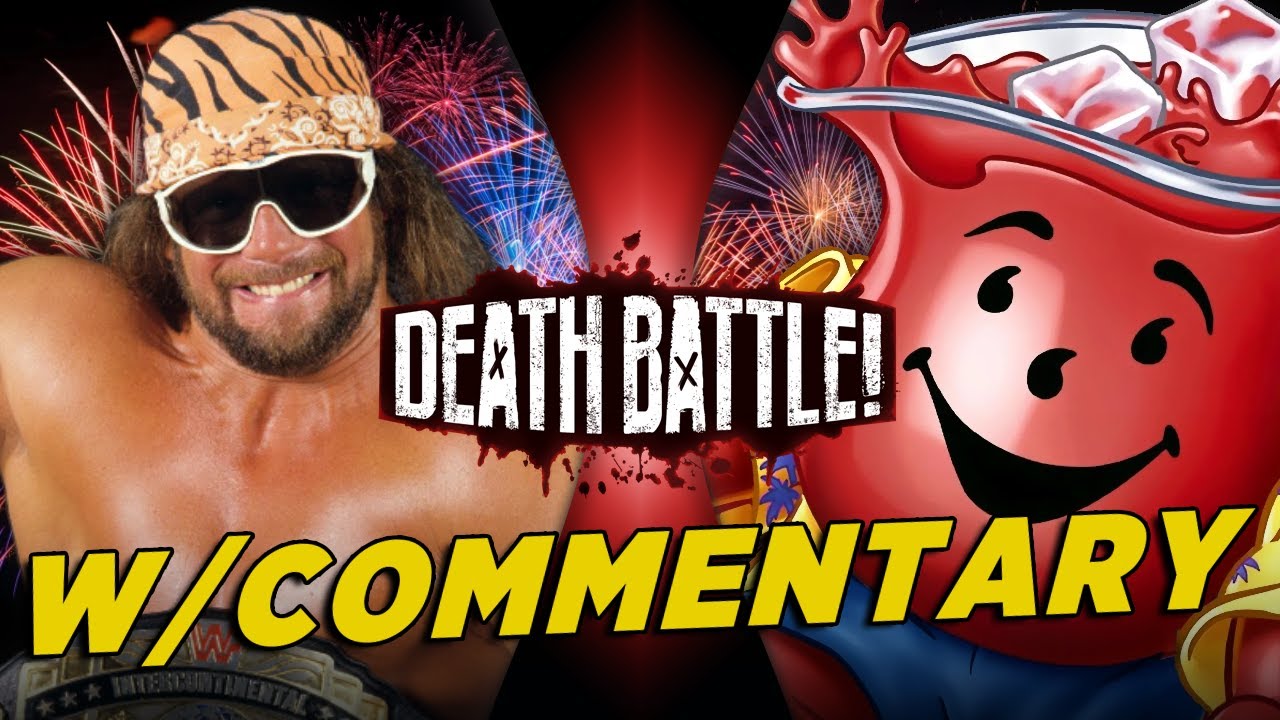 Macho Man VS Kool-Aid Man w/ Commentary - YouTube