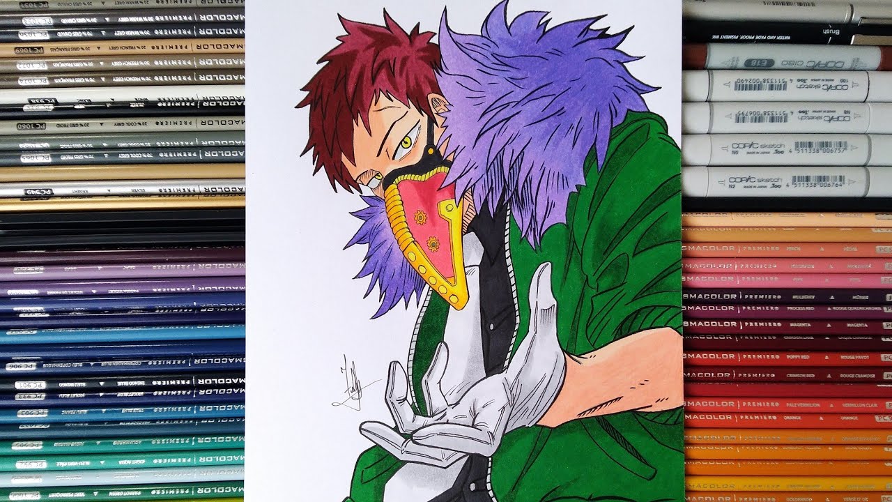 SPEED DRAWING - CHISAKI KAI / OVERHAUL - BOKU NO HERO ACADEMIA - YouTube