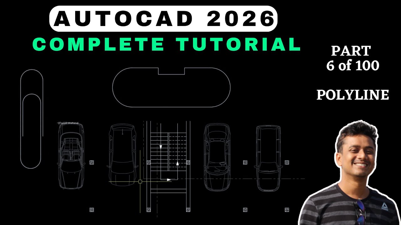 AutoCAD Complete 2D+3D Tutorial for Beginners || AutoCAD 2026 Tutorial ...
