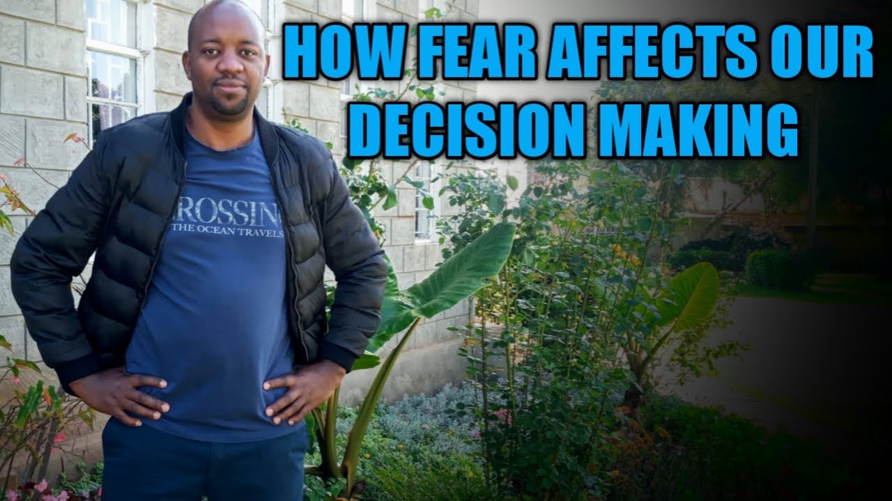 HOW FEAR AFFECTS OUR DECISION MAKING - YouTube