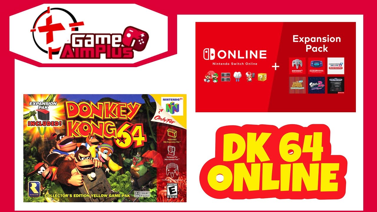Can You Get Donkey Kong 64 On The Switch