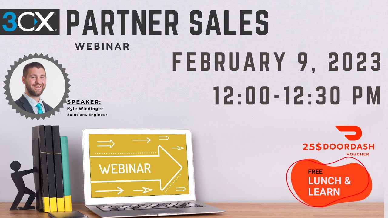 3CX Partner sales webinar 9th Feb 2023 - YouTube