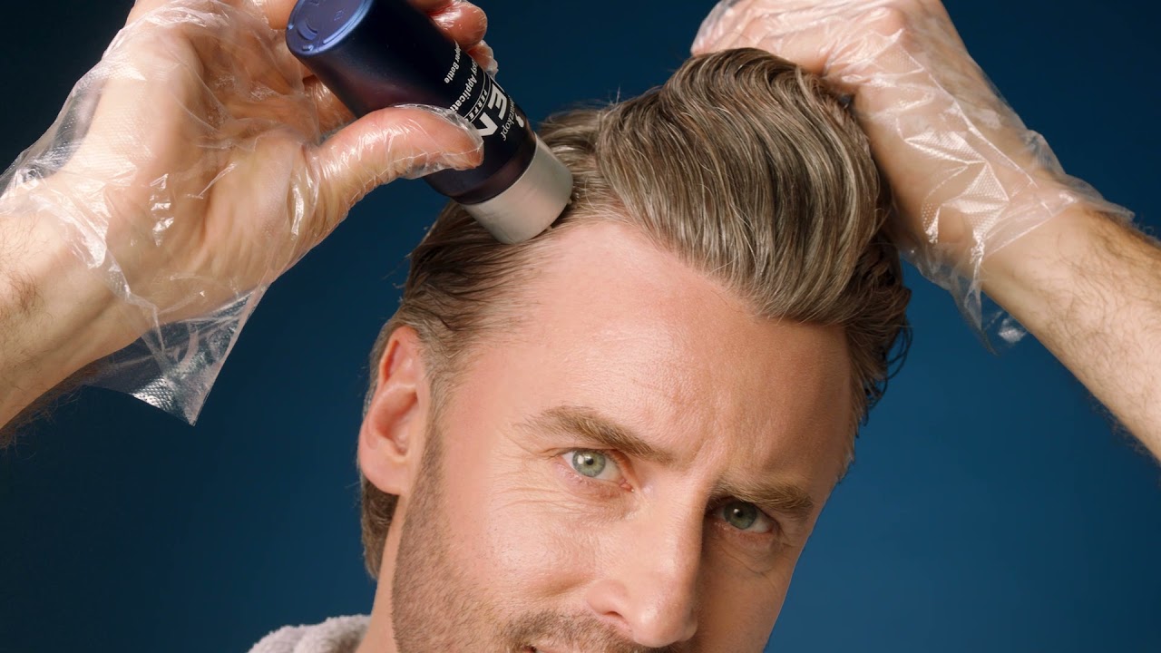 Men Perfect Hair Coloration Tutorial - YouTube