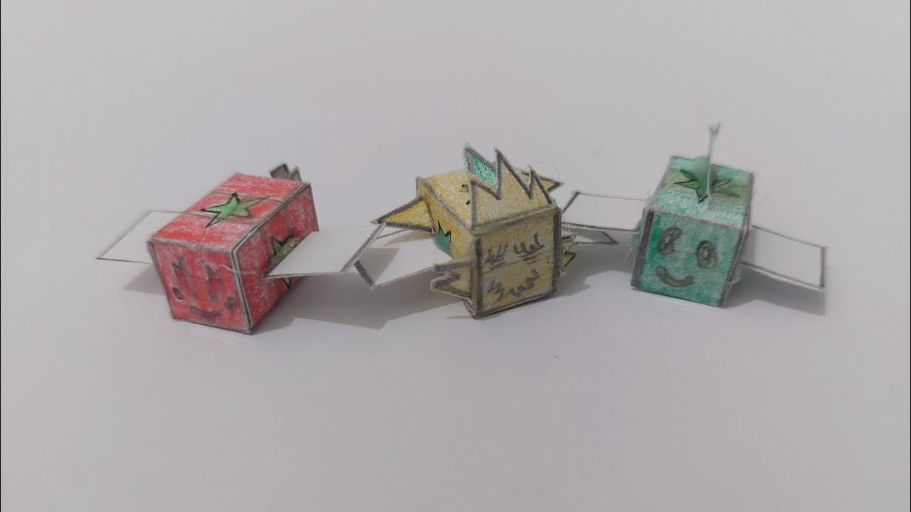 Some more bees from bee swarm |Bee swarm | Papercraft [24] - YouTube
