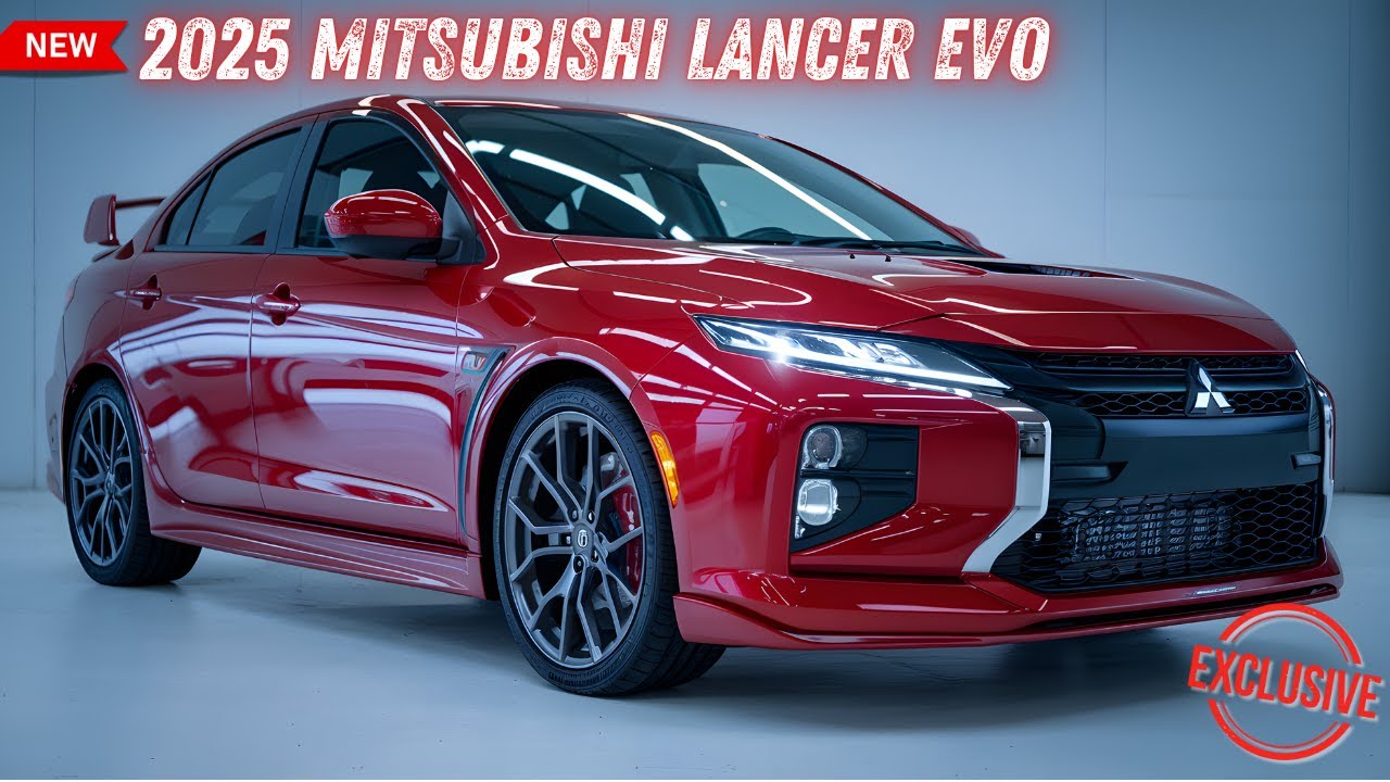 2025 Mitsubishi Lancer Evo - A Game-Changer in Performance!! - YouTube