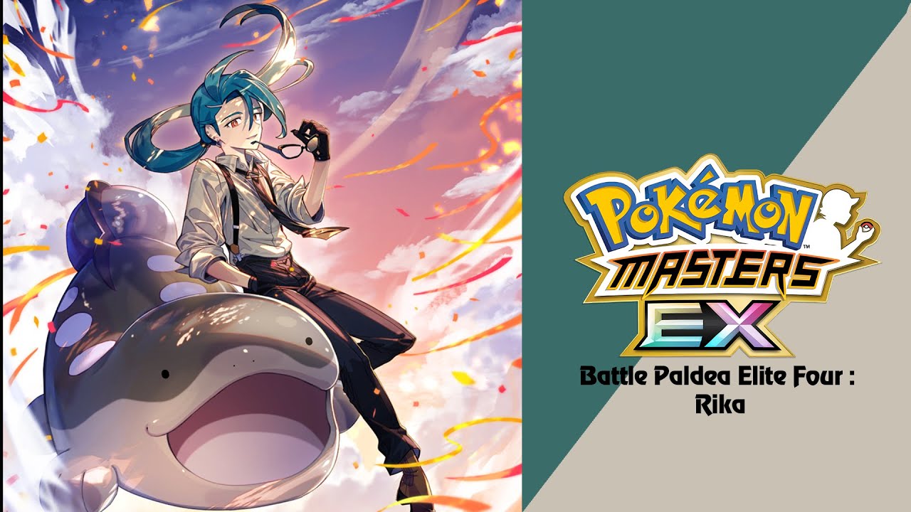 🎼 Battle Vs. Paldea Elite Four : Rika (Pokémon Masters EX) HQ 🎼 - YouTube