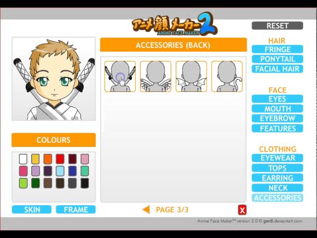 Anime Face Maker Gen8