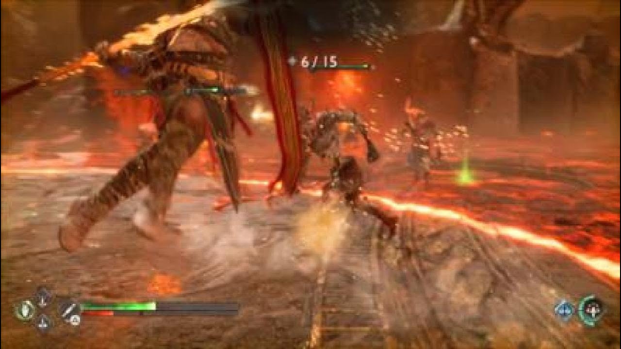 God of War Ragnarök - Ring of Fire Challenge - YouTube
