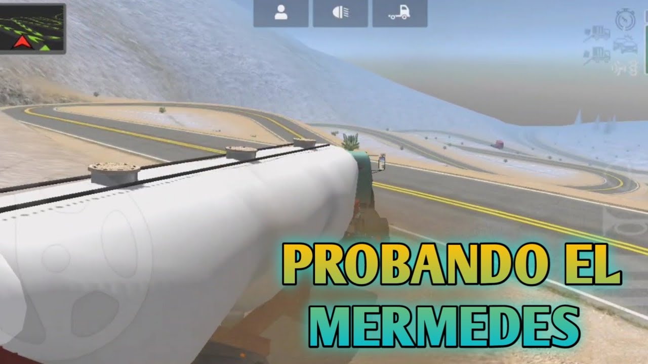 En la Ruta de Caracol con el Mermedes Gens - Grand Truck Simulator 2 ...