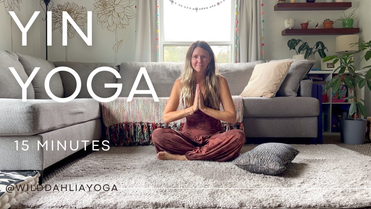 15 Minute Yin Yoga Practice - YouTube