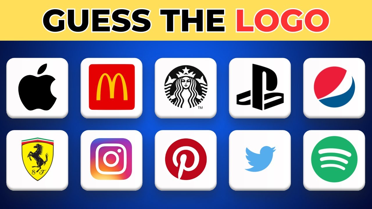 Guess the Logo in 1 Seconds 🥇🍏 300 Famous Logos | Logo Quiz 2024 ...