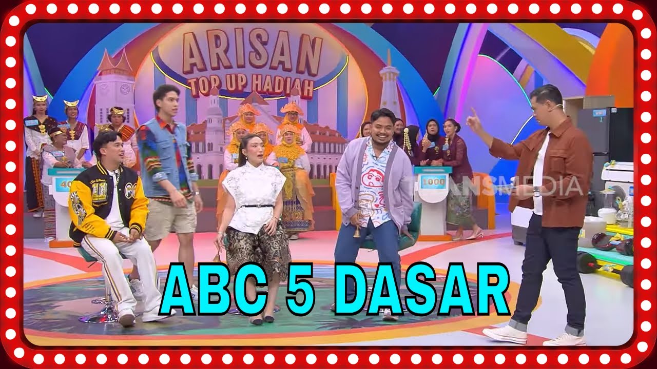 MAIN ABC 5 DASAR & LEMPAR SENDAL | MOMEN SERU ARISAN (27/05/25) - YouTube