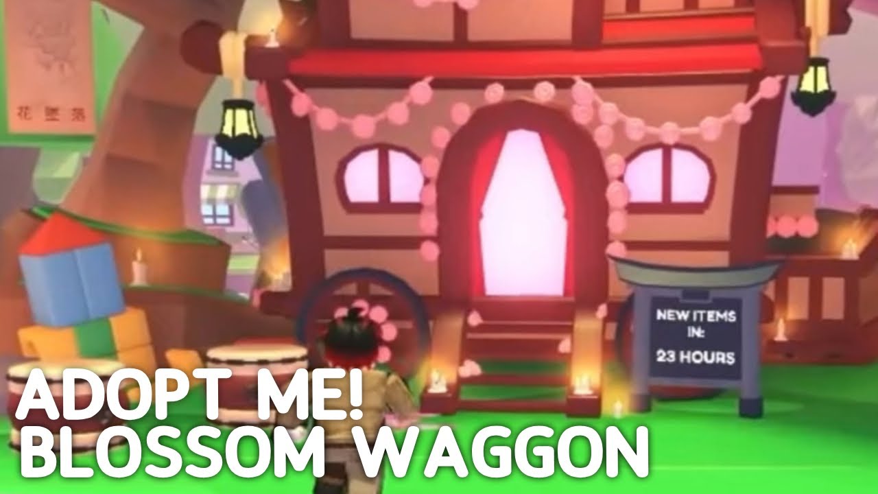 Adopt Me Cherry Blossom Wagon Update Release Date! - YouTube
