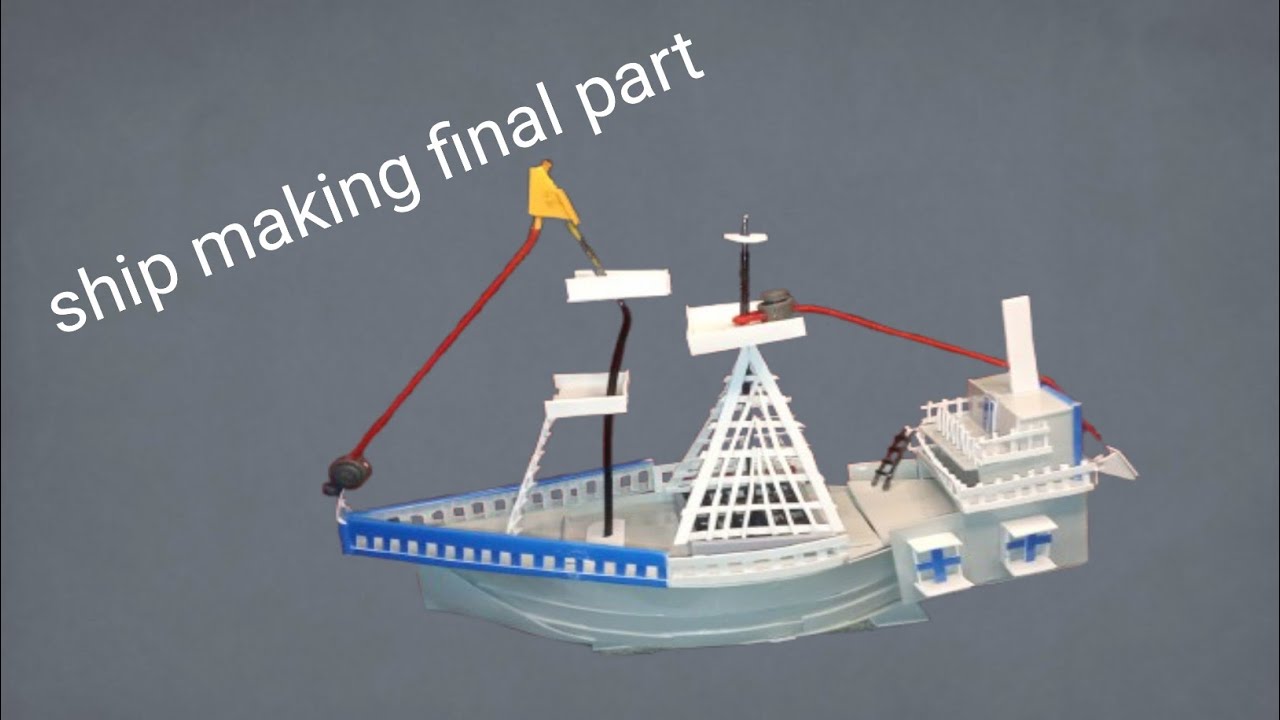 How build a ship || out of PVC pipe sheet # final part. - YouTube