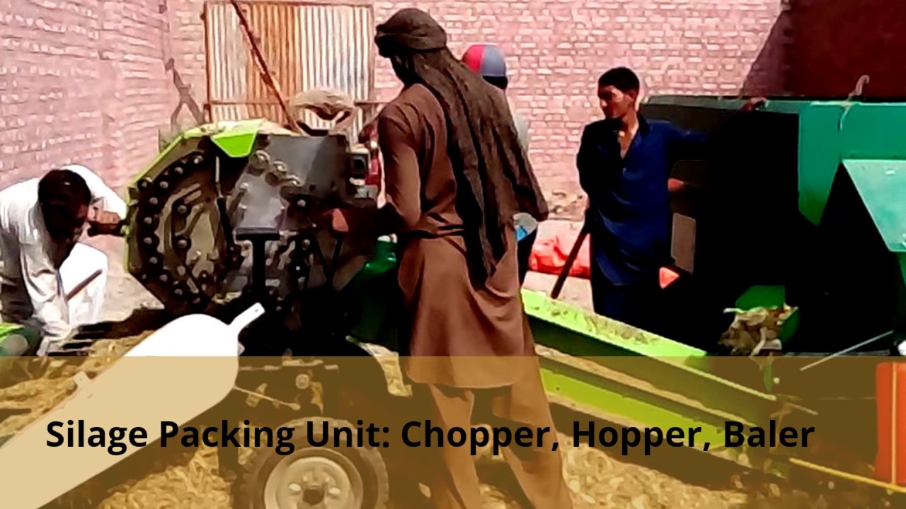 Silage Packing Unit: Celikel Maize Chopper, Hopper and Small Baler www ...