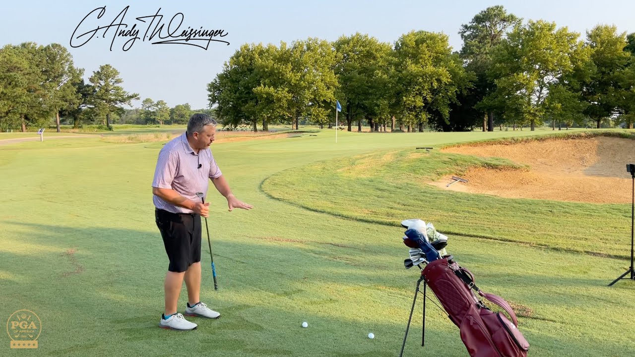 How to hit a short shot that lands soft and stops fast - YouTube