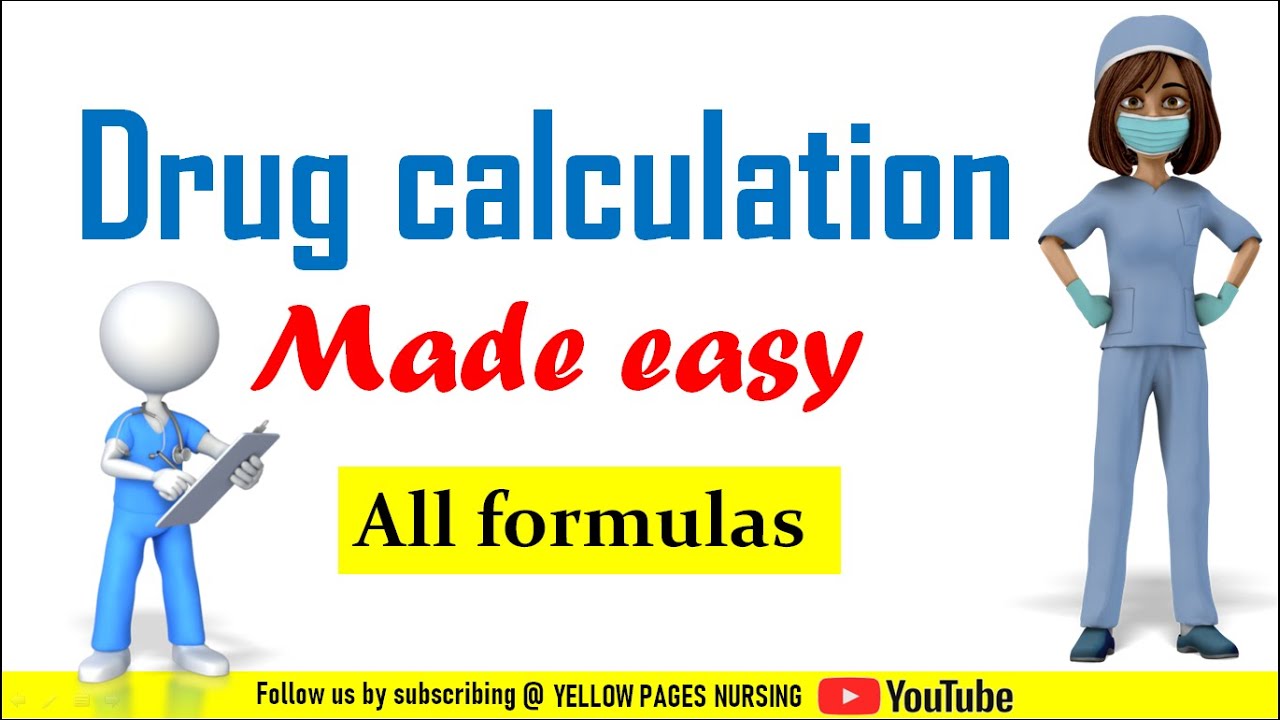 Drug Calculation Made Easy With 4 Simple Formulas Exam Tips And