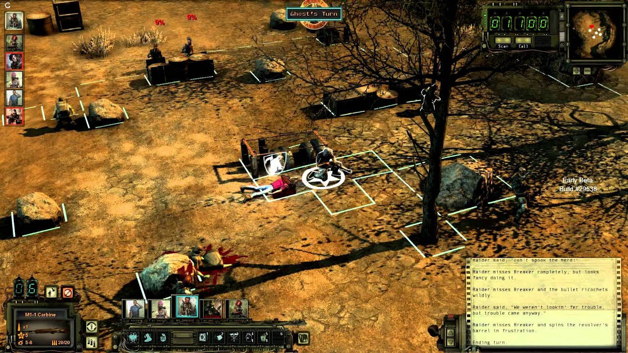 Wasteland 2 Combat - YouTube