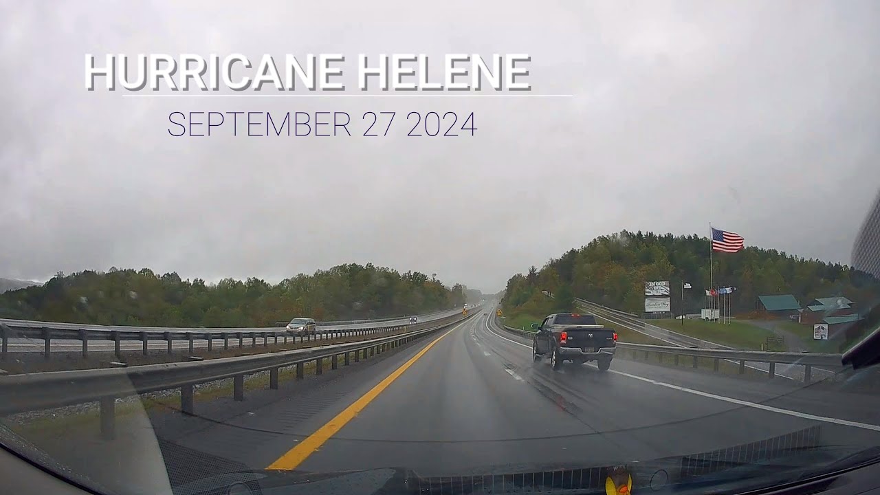 My drive through Hurricane Helene in 2004 - YouTube