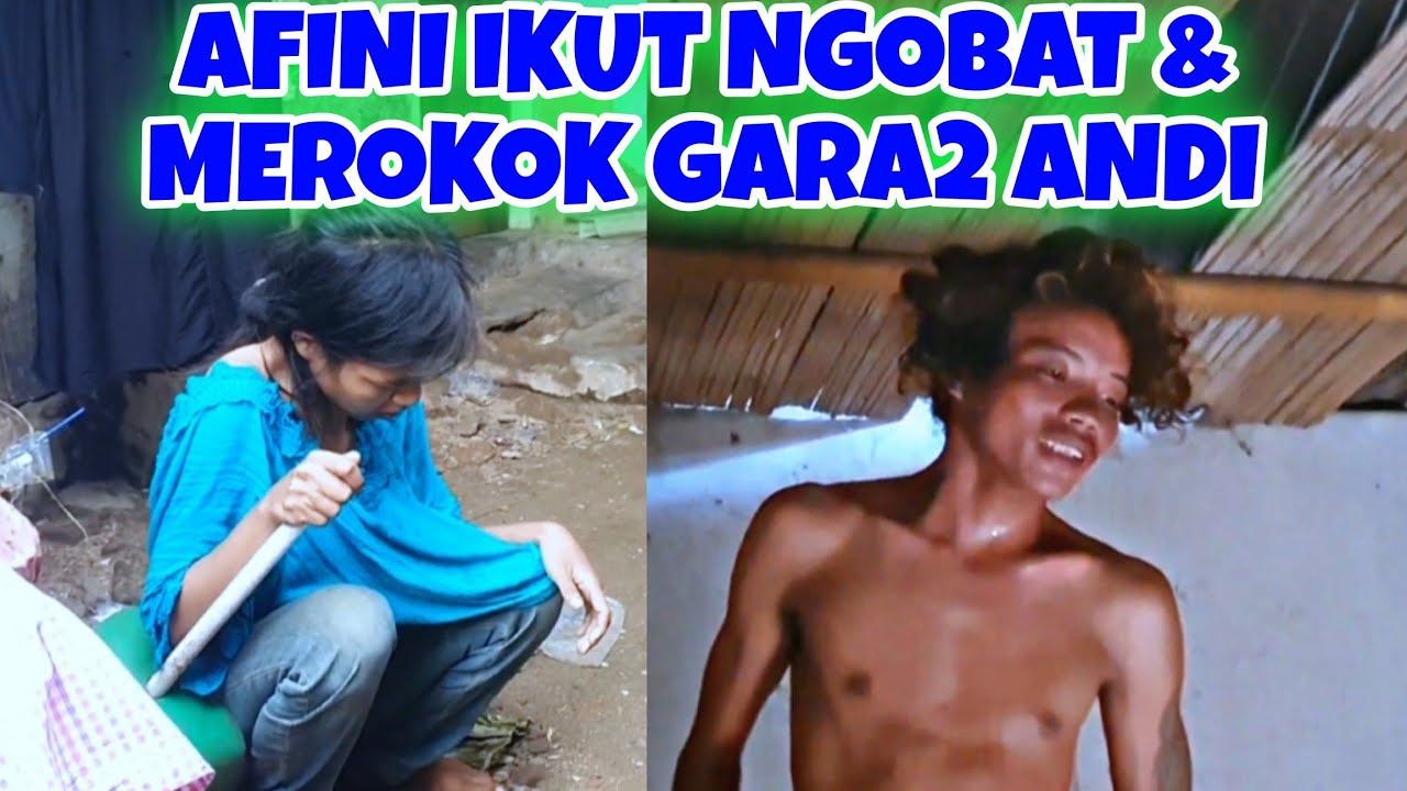 AFINI DIC3KOKI OB4T2AN & R0KOK Terpengaruh Ikut2an Dengan Andi 😭😱 - YouTube