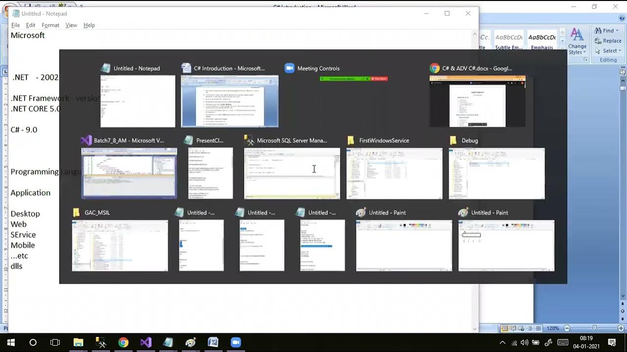 Session 01 C# - YouTube