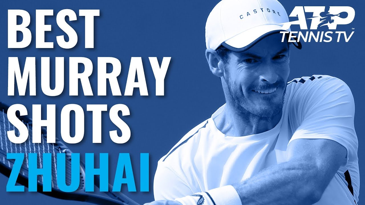Andy Murray Best Shots in Win v Sandgren | Zhuhai 2019 - YouTube