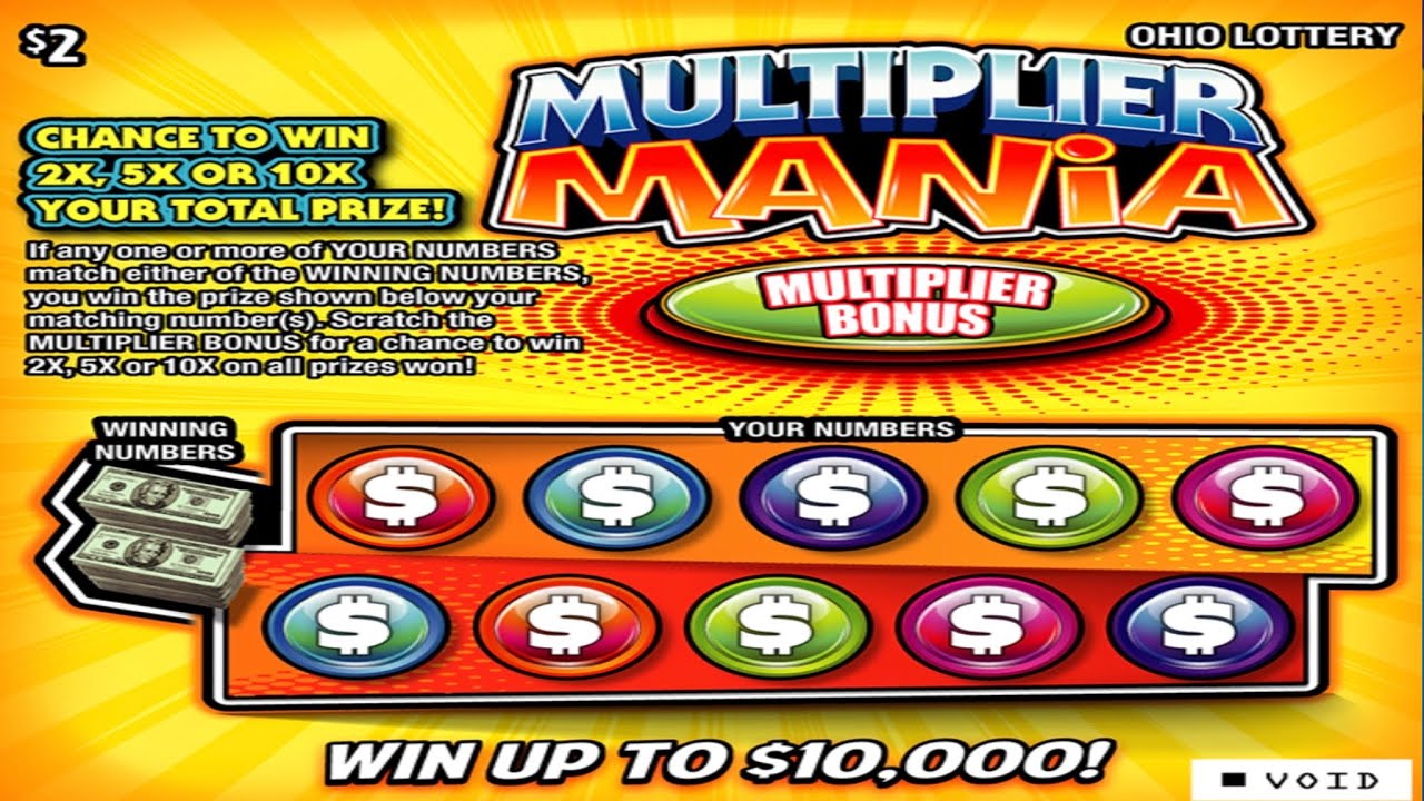 New Ohio Lottery Ticket! - Multiplier Mania - YouTube
