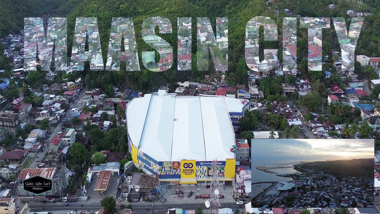 Maasin City Southern Leyte Philippines DJI Drone shot - YouTube