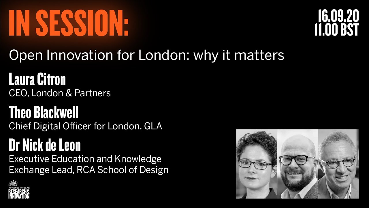 In Session: Open Innovation for London: Why it matters - YouTube