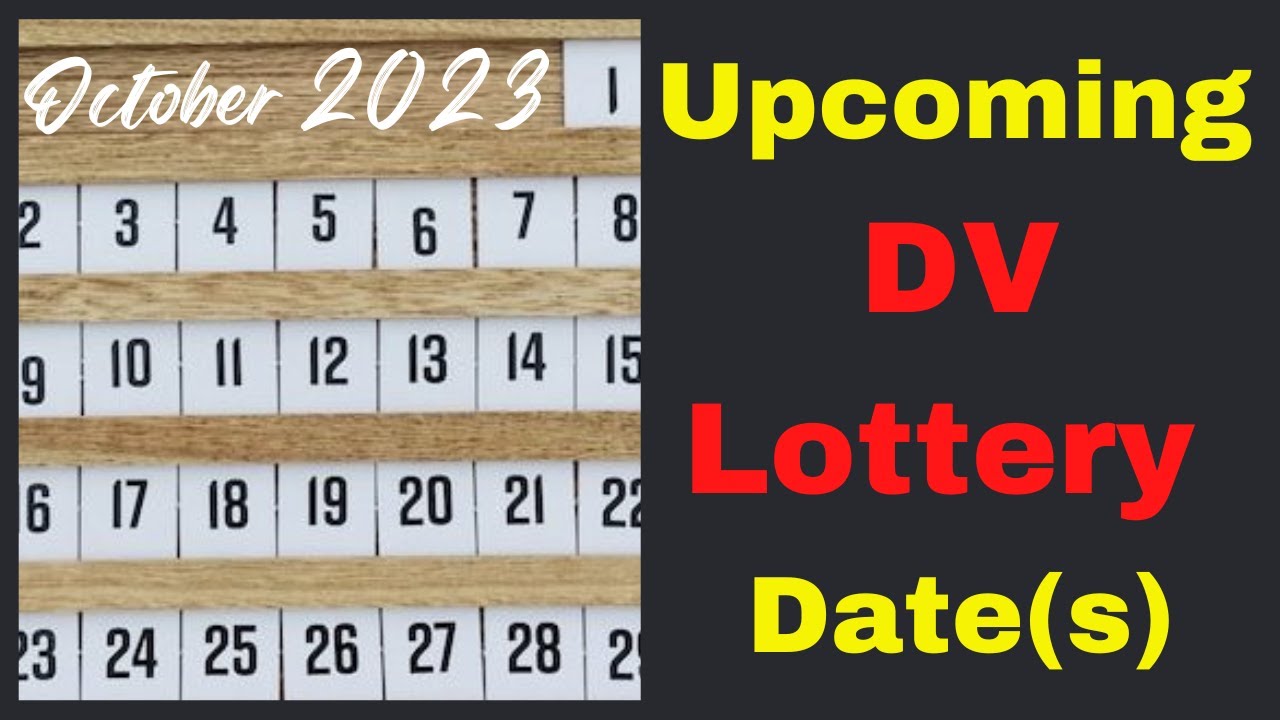 NEXT DV Lottery Date - YouTube
