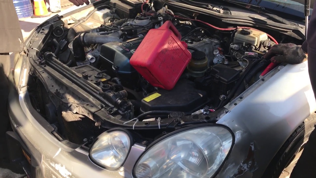 First Start Lexus GS300 2JZ-GTE VVTi Swap Project PT 1 - YouTube