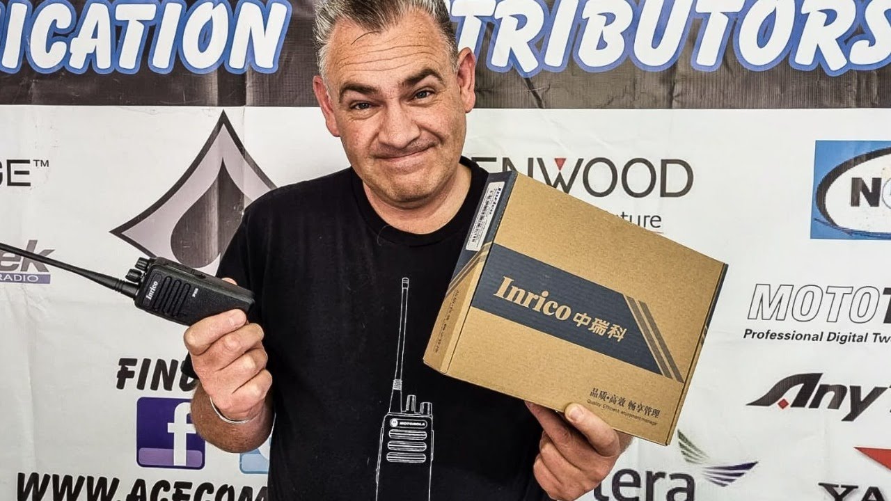 INRICO IP358 Portable Two Way Radio - YouTube