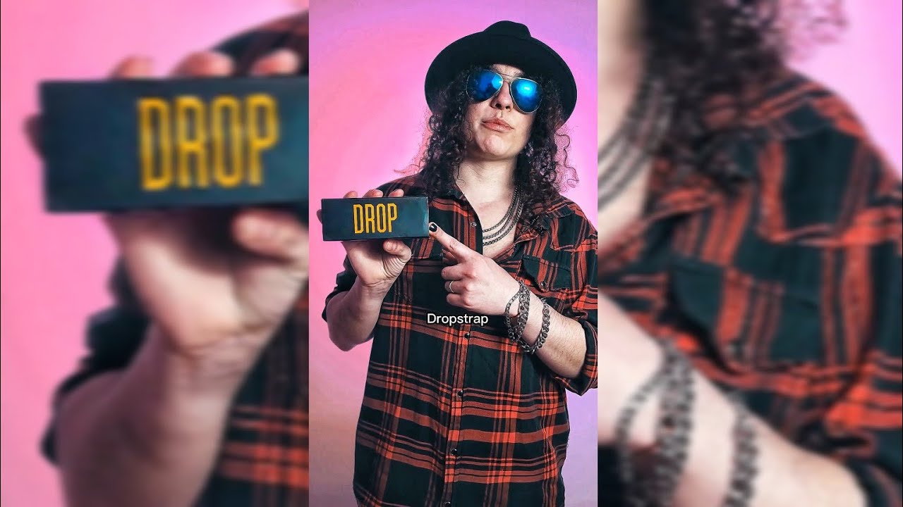 DROP STRAP | Accesorio para ajustar la altura de tu guitarra - YouTube